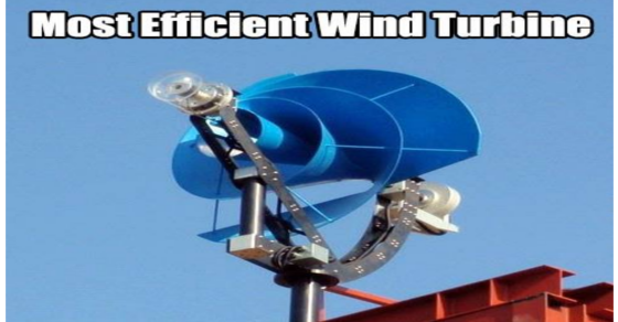 What is the most efficient wind turbine blade design, energy efficiency ...